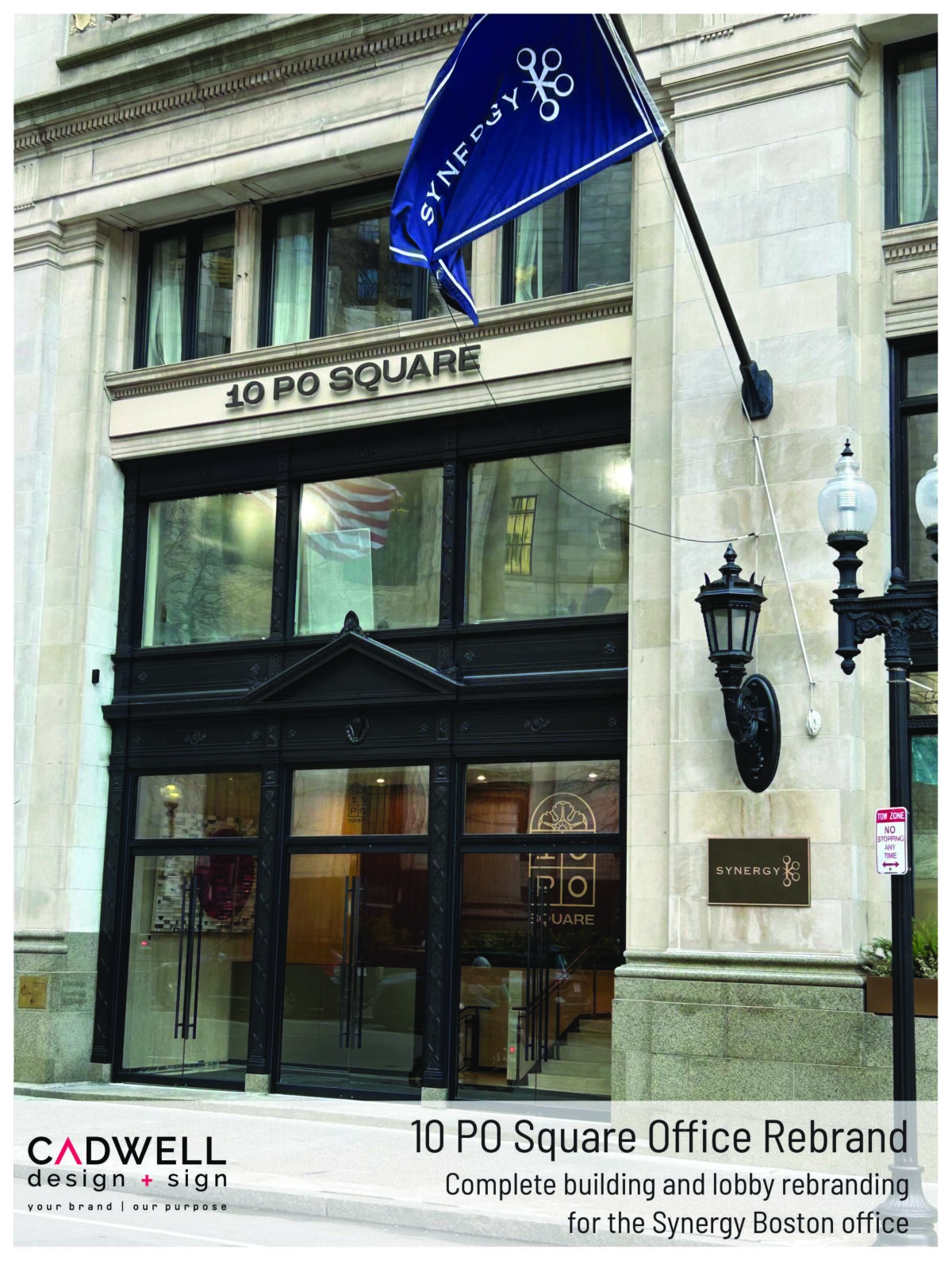 Cadwell and Synergy Complete Exterior and Lobby Rebrand at 10 Post ...
