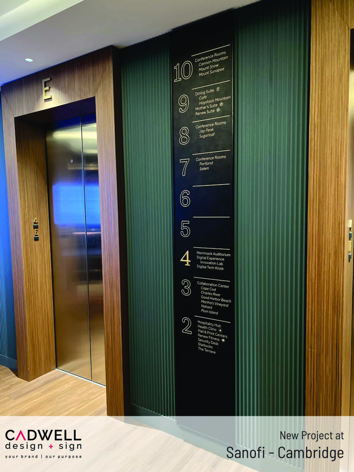Top 5 Signage & Rebrand Projects | Cadwell Design + Sign